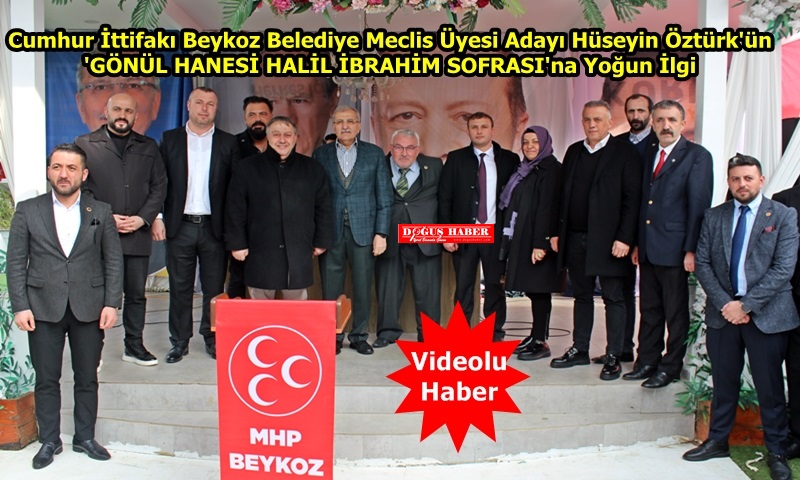 Öztürk'ün ‘GÖNÜL HANESİ HALİL İBRAHİM SOFRASI’ na Yoğun İlgi