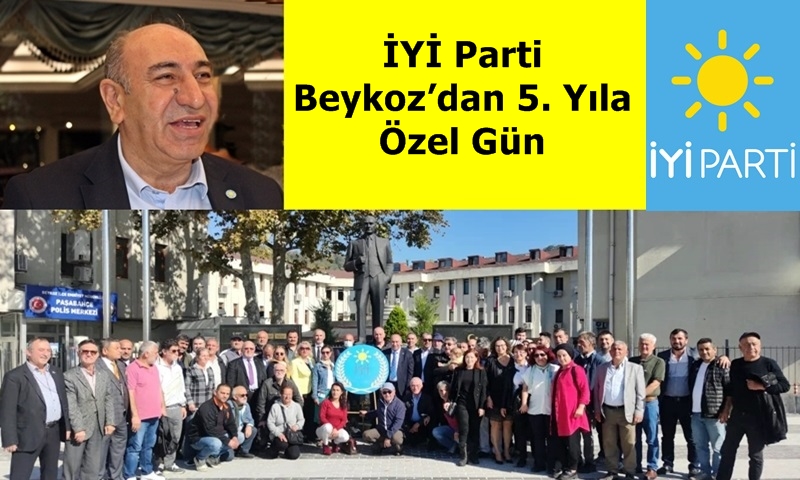 İYİ Parti Beykoz’dan 5. Yıla Özel Gün